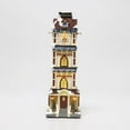Menards Christmas Village Clock Tower Holiday House Prelit Building ...