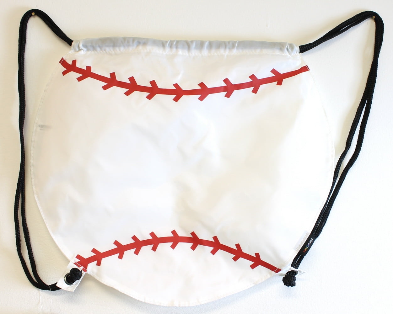 Set of 12 Baseball Drawstring Bag Cinch Sack Backpack Sports Party ...