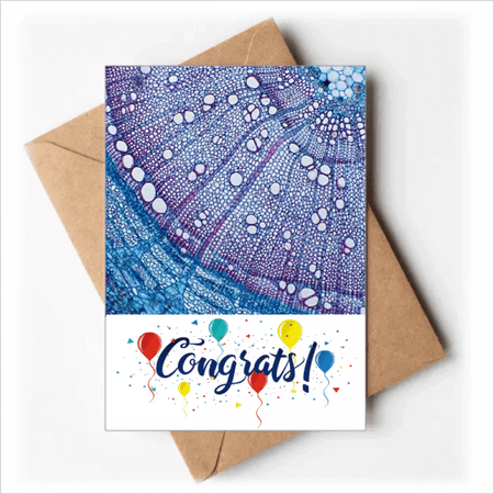 Science Blue Cell Pattern Wedding Cards Congratulations Greeting ...
