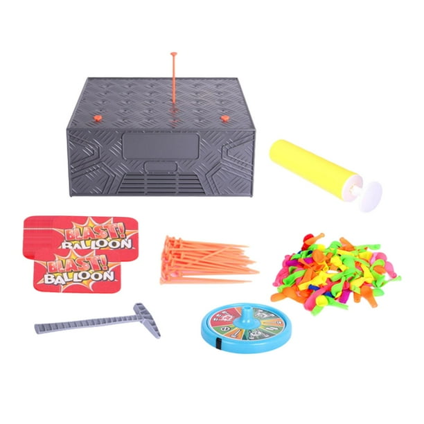 Juego de mesa con globos explosivos, desafío divertido, juguete ...