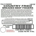 Kings Command Foods, Seasoned Meat Style, Country Fried Cooked Beef ...