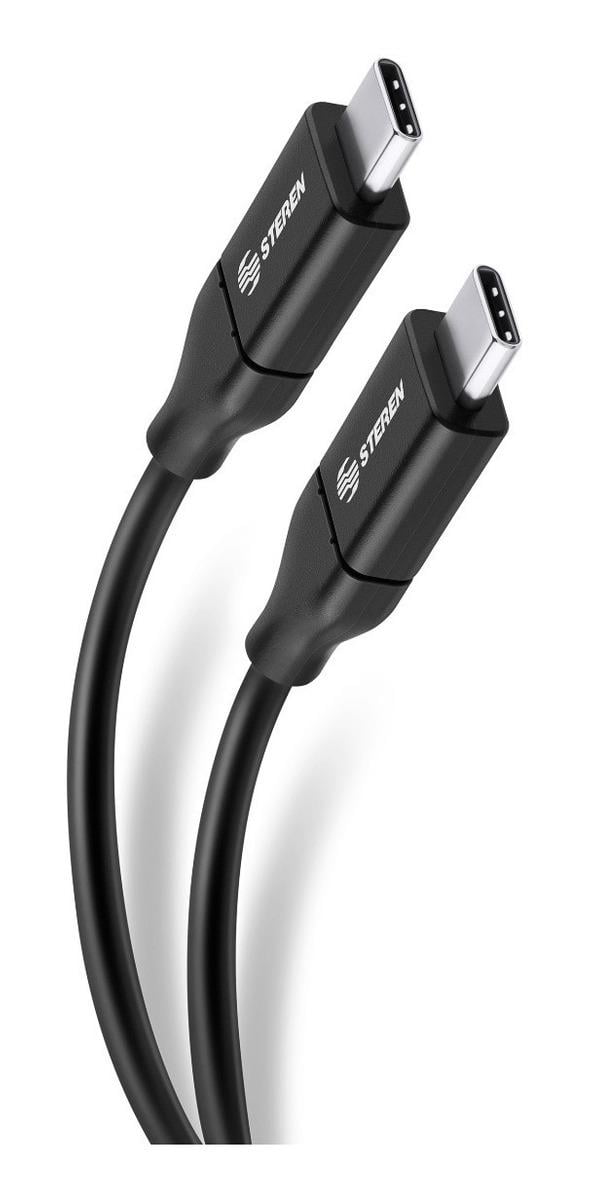 Cable USB C Steren USB-394 1 metro PVC | Walmart en línea