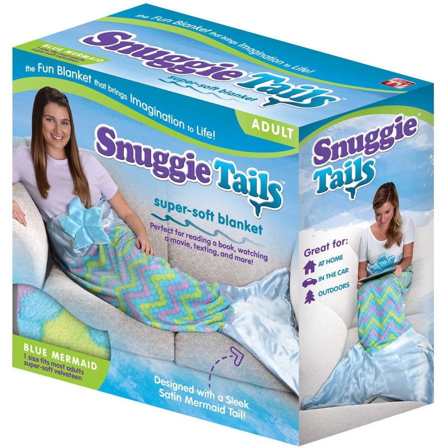 Snuggie Tails Mermaid, Blue! - Walmart.com