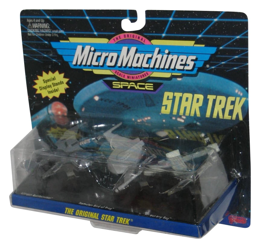 Star Trek Space Micro Machines Figure Play Set - (Botany Bay / Romulan ...