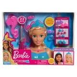 Barbie Dreamtopia Mermaid Styling Head, 22 pieces, Kids Toys for Ages 3 ...