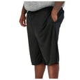 Xysaqa Men's Big & Tall Shorts Summer Casual Elastic Waist Basketball ...