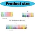 Colored Tape Sticky Note Marking Sticker Highlighter Tape Removable ...