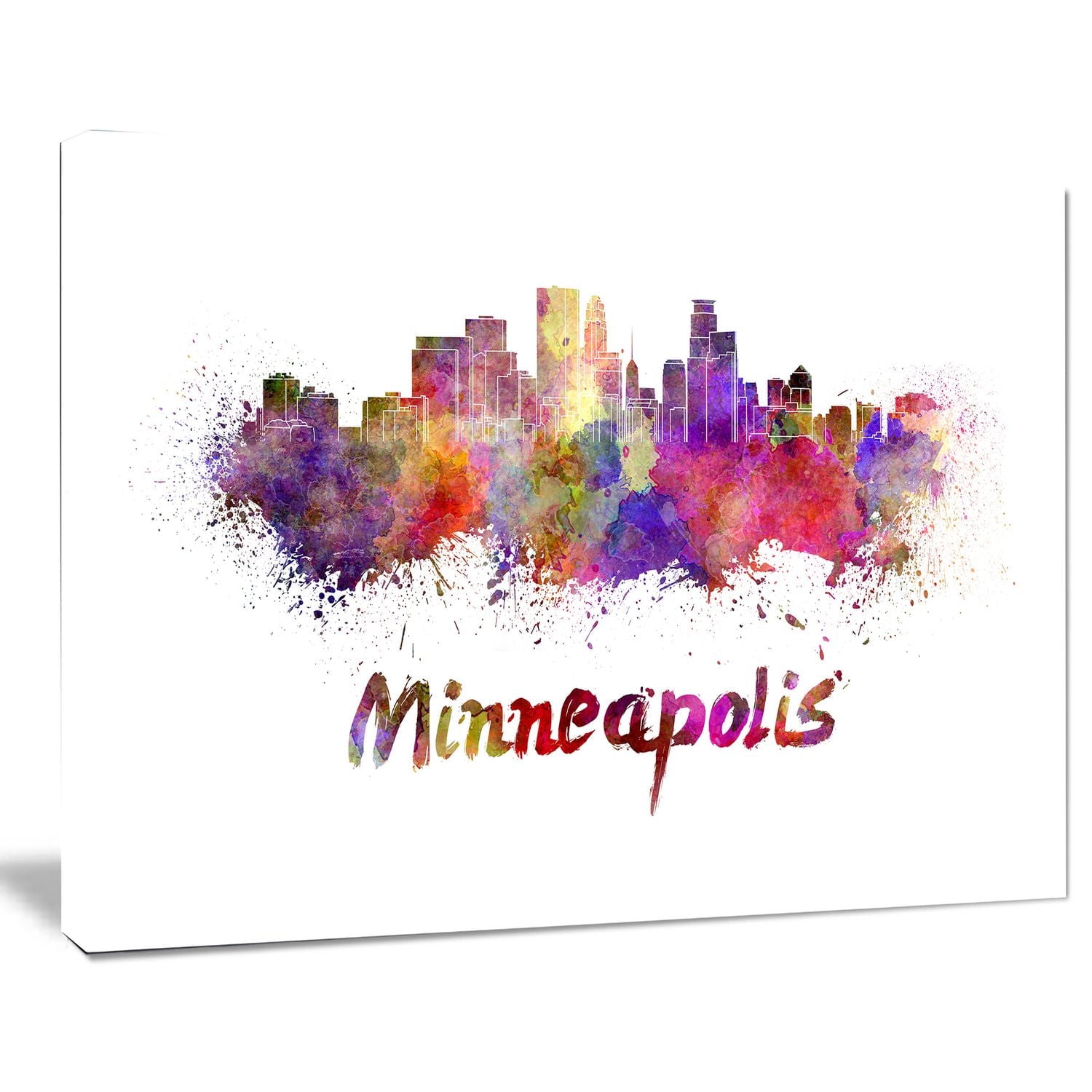 Click here for Designart Design Art Minneapolis Skyline Canvas Pr... prices