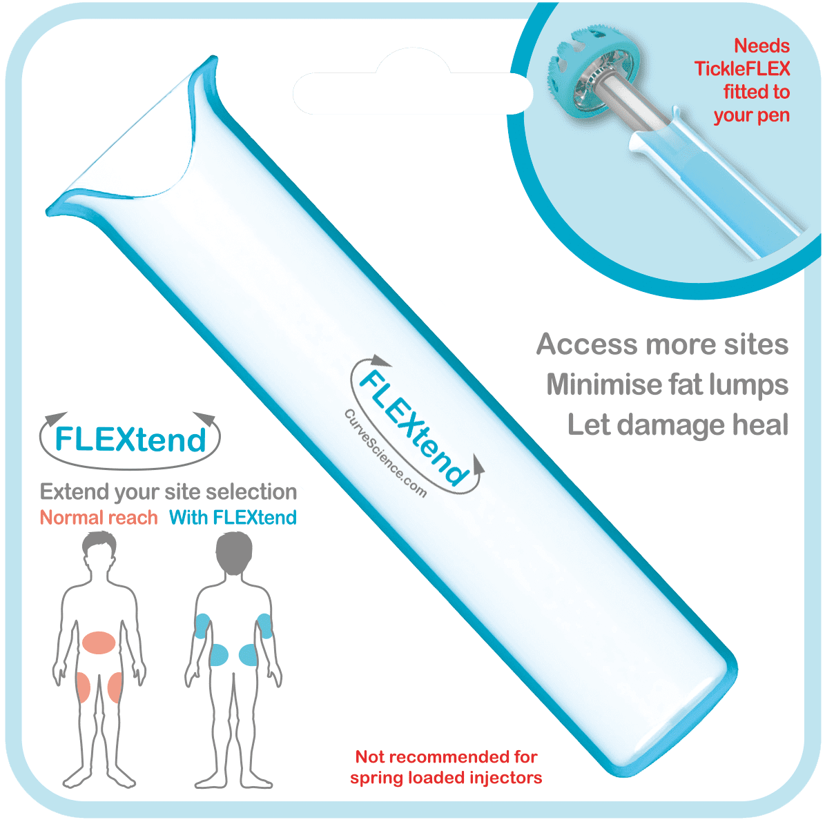 FlexTend Pen Holder For Use with TickleFlex - Walmart.com