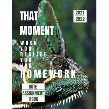 School Assignment Book: List Assignments, Exams, Projects, and ...