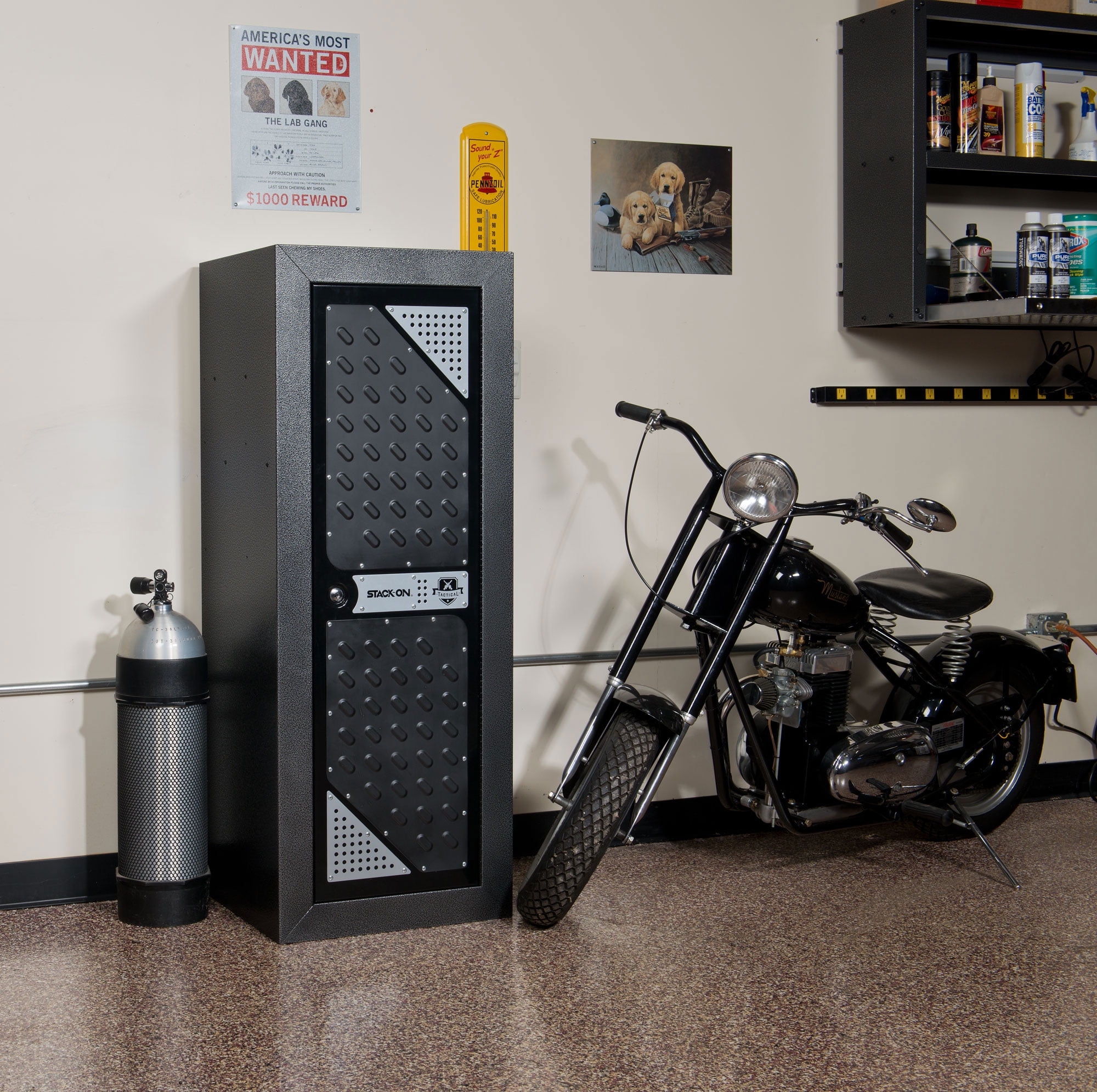 Tactical Security Cabinet With Convertible Interior | Cabinets Matttroy