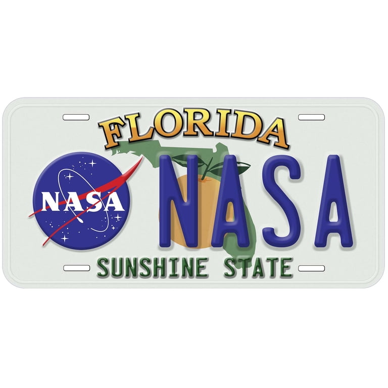 Nasa Logo License Plates