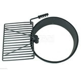 Titan Great Outdoors 24-in Steel Fire Ring with 15.5-in. x 19.5-in ...