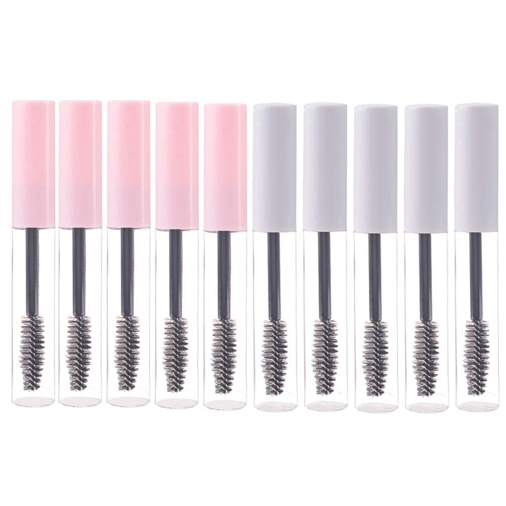10 Pieces Empty Mascara Tube with Eyelash Wand Clear Eyelash Cream ...