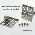 Zeiwohndc Poles Post Camera Mount Universal Mounting Bracket for CCTV ...