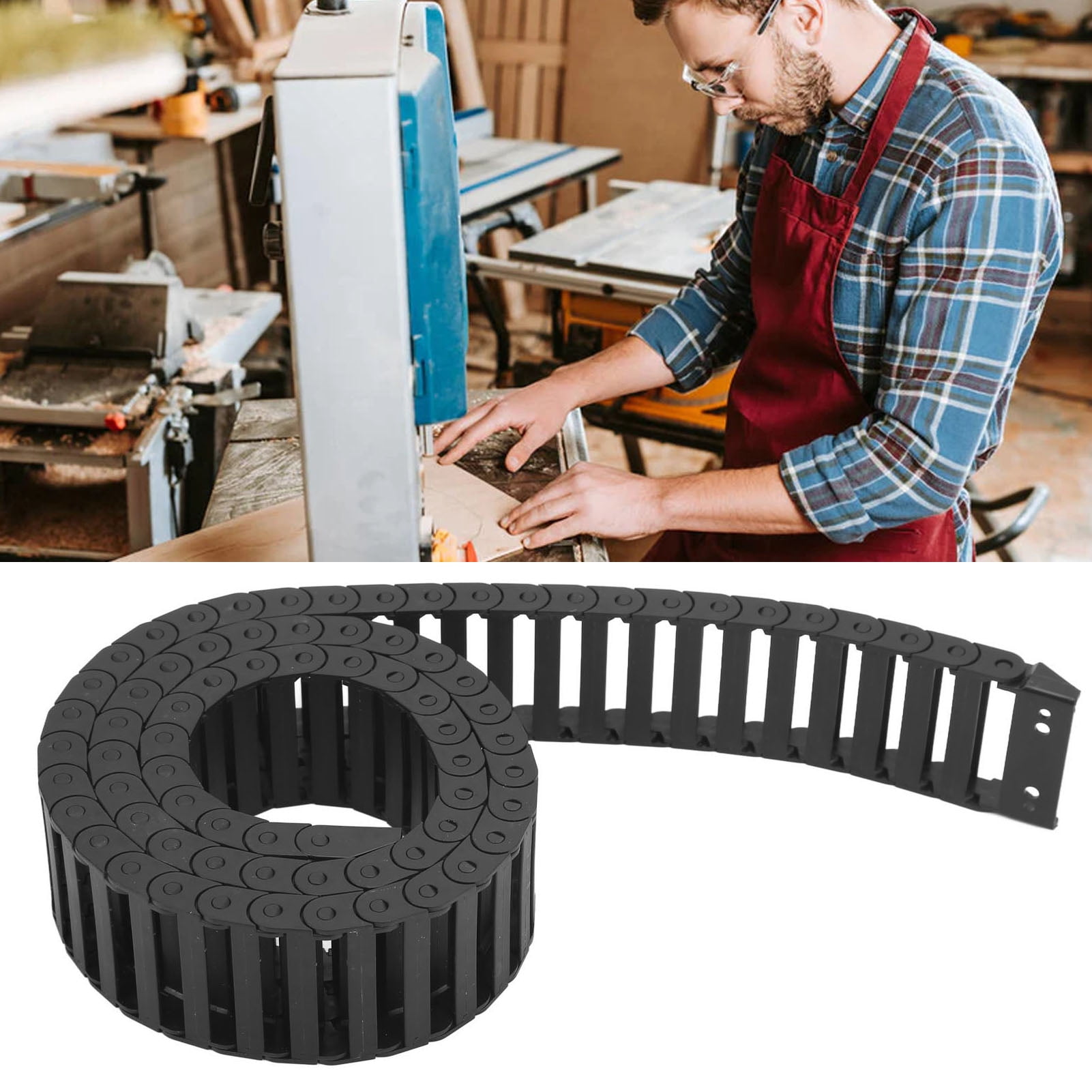 Cadena Portadora de Alambre, Cadena de Arrastré de Nylon Buena ...