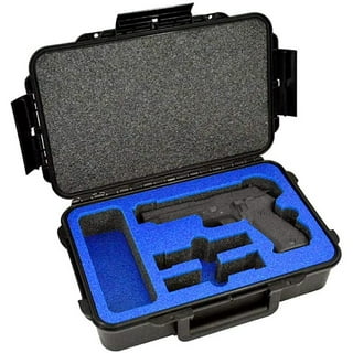 Small Safe Box, Aluminum Locking Gun Case, Pistol HandGun Lock Box ...