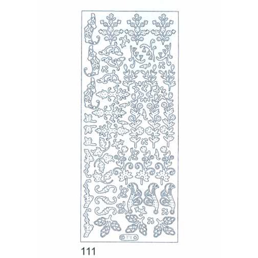 Deco Stickers - Scrolls/Leaves - Gold - Walmart.com - Walmart.com