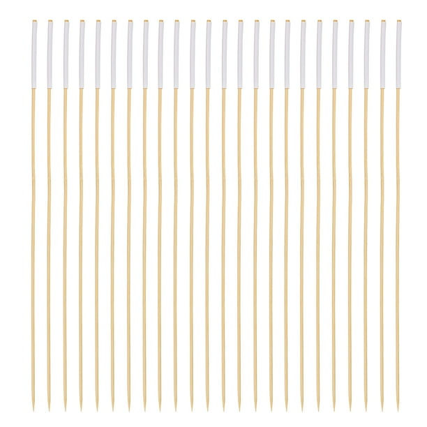 60Pcs Fruits Snacks DIY Fixed Sticks Adhesive Sticking Bamboo Sticks ...