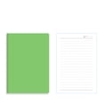 A5 Lined Notebook with Solid Color Cover,8.27"×5.51",60 Pages,80 GMS ...