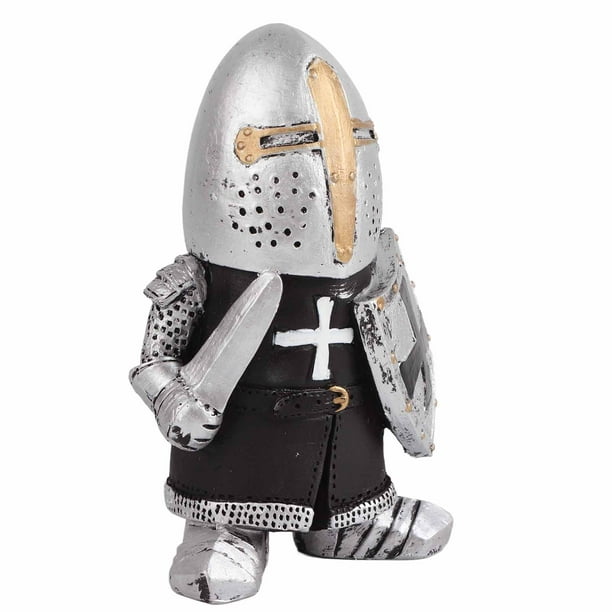 Garden Statue,Garden Statue Knight Dwarf Knight Dwarf Guard Miniature ...