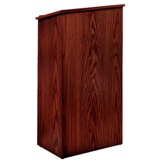 Full Floor Lectern- Kd-Mahogany - Walmart.com