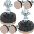 6 pcs Felt Furniture Leveler Adjustable Leveling Legs Furniture ...