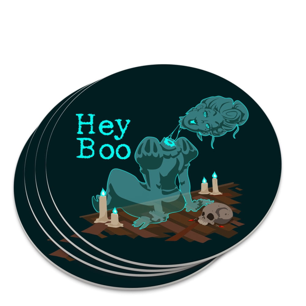 Hey Boo Victorian Headless Ghost Woman Novelty Coaster Set - Walmart.com