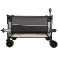 GDF Studio Extra Large Heavy-Duty Folding Wagon, High Capacity with All ...