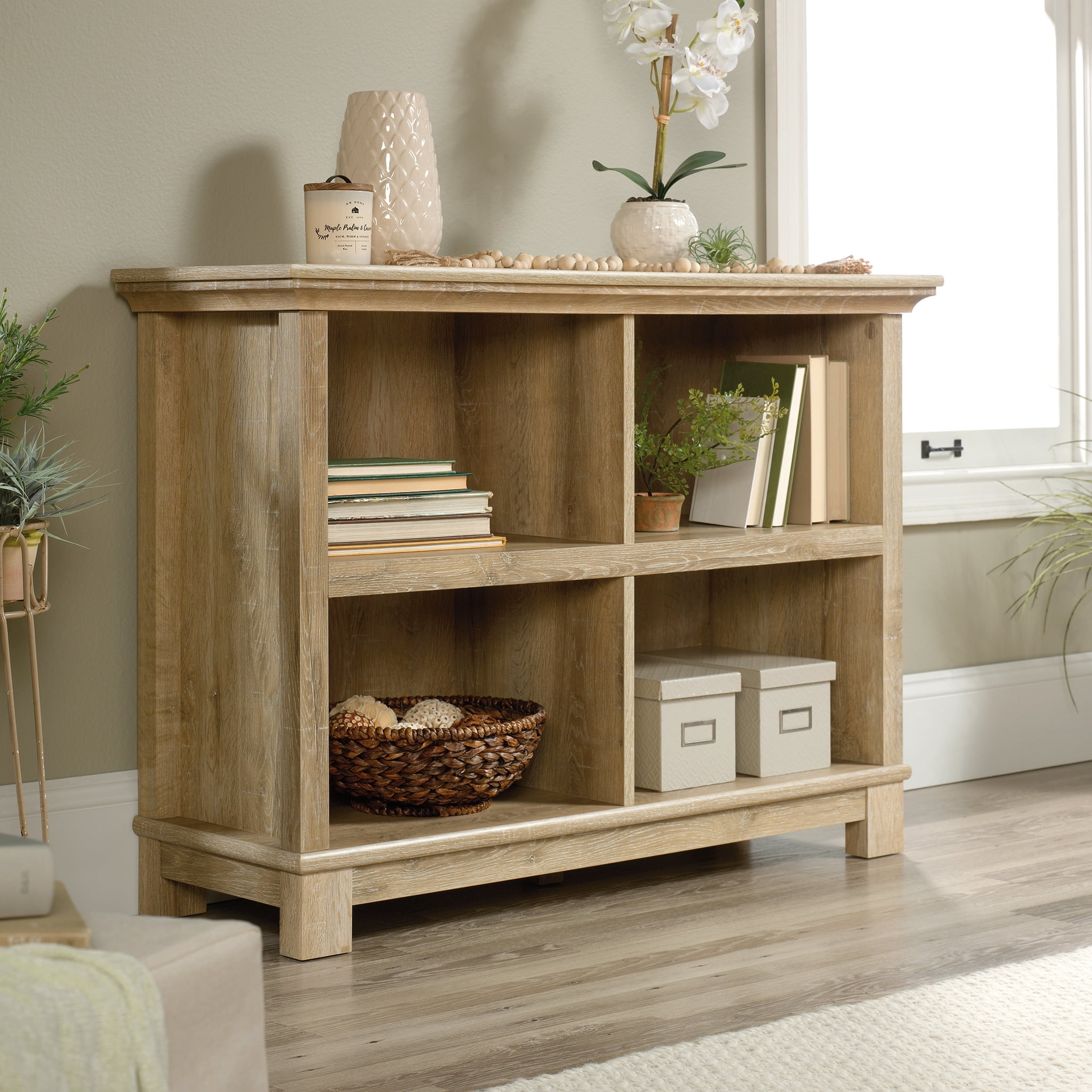 Sauder Garden Villa Bookcase, Orchard Oak Finish - Walmart.com