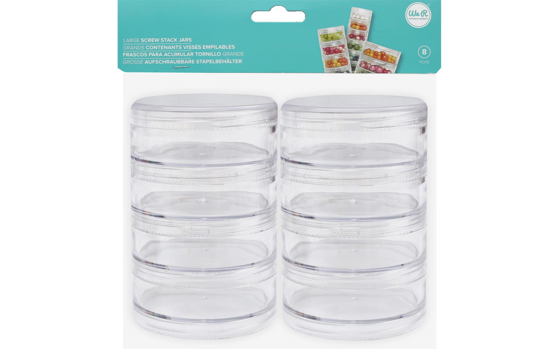 We R Memory Stack Jars Screw Top Large 8pc - Walmart.com