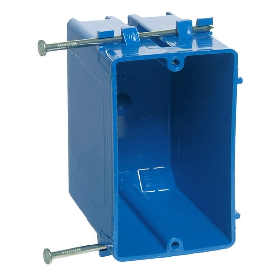 WQNZMADO 10-Pack Single Gang Electrical Box, New Work Box 1 Gang, Work ...