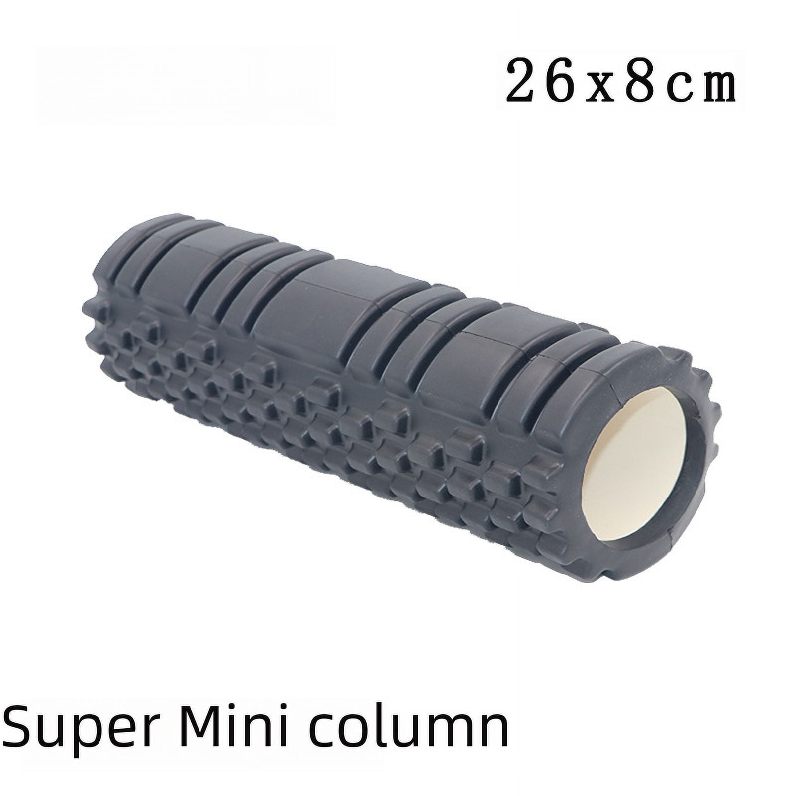 Mini columna de yoga con forma de pico hueco de EVA de 26 x 8 cm, eje ...