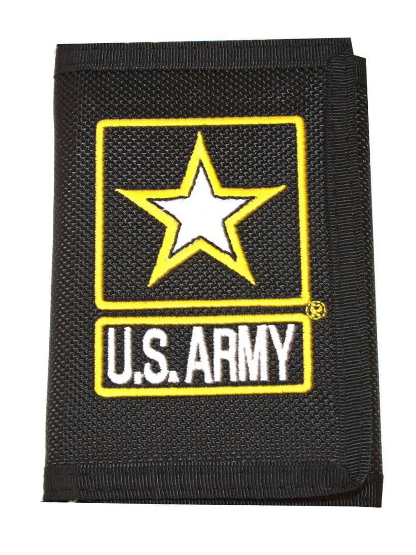 WL0008 NYLON WALLET WITH ARMY LOGO PATCH - Walmart.com