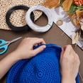 1 Set 100M 2 Colors PVC Covered Iron Boning Strips Wire for Millinery ...