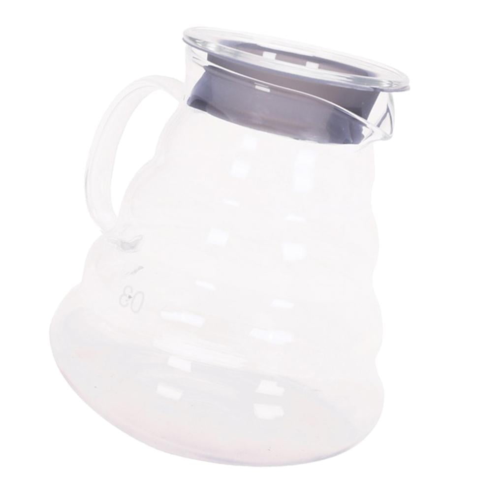 Shaped Coffee Kettle Glass Coffee Pot Heat Resistant Teapot Reusable ...