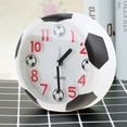 ROCKROK for Creative 3D Football Sport Alarm Clock Analog Digital Clock ...