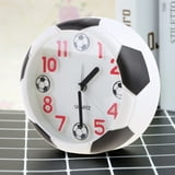 ROCKROK for Creative 3D Football Sport Alarm Clock Analog Digital Clock ...