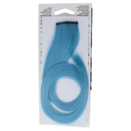 Pop Color Strip Extension - Blue Frosting by Hairdo for Women - 18 Inch ...