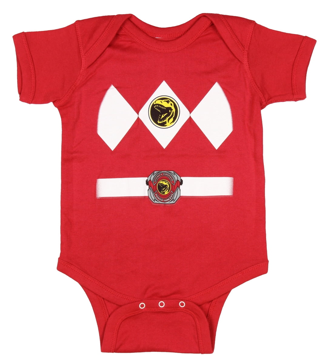 Power Rangers Red Baby Ranger Costume Romper (0-6 Months) - Walmart.com