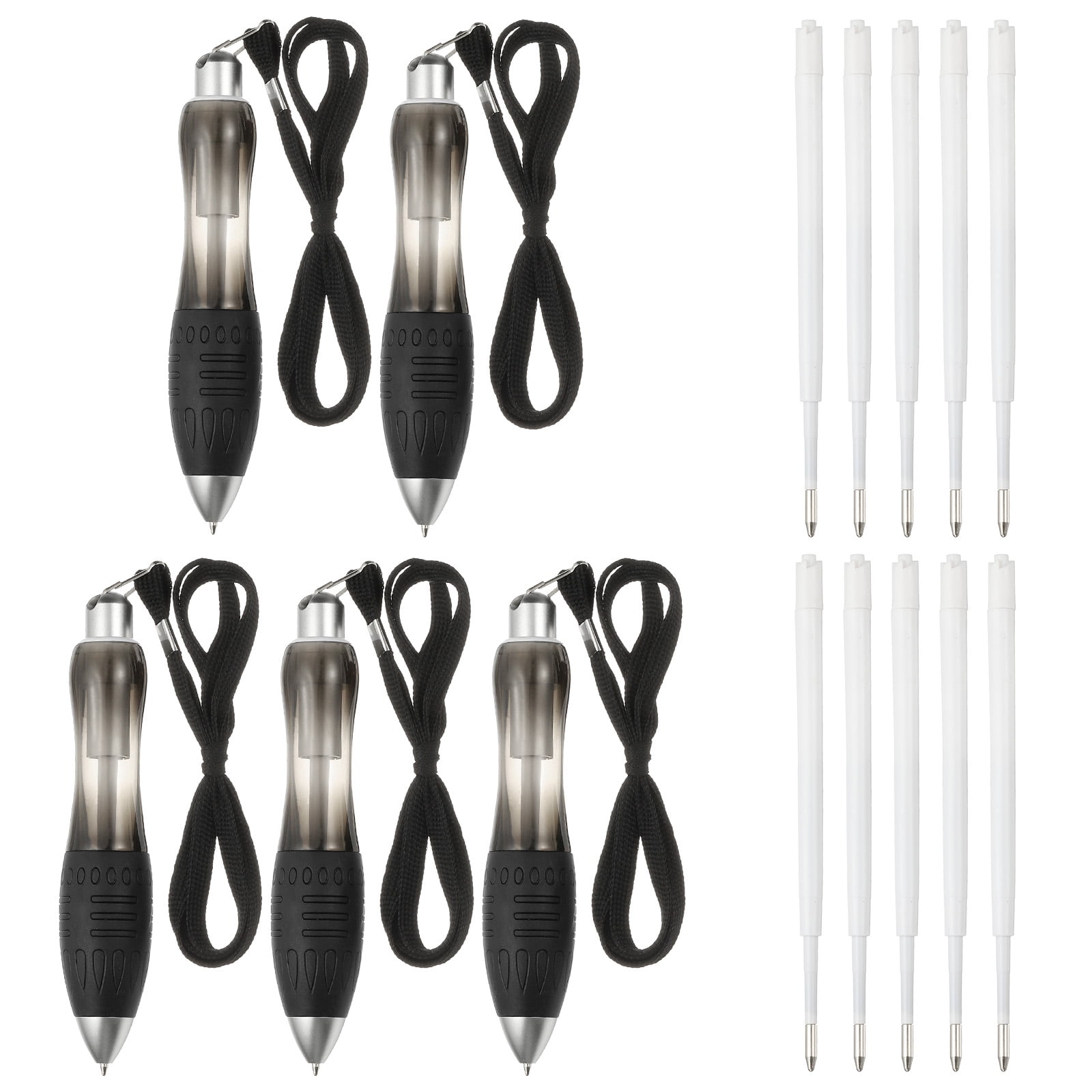 Click here for Uxcell 5pcs Big Fat Pens  Black Weighted Pens(10 B... prices