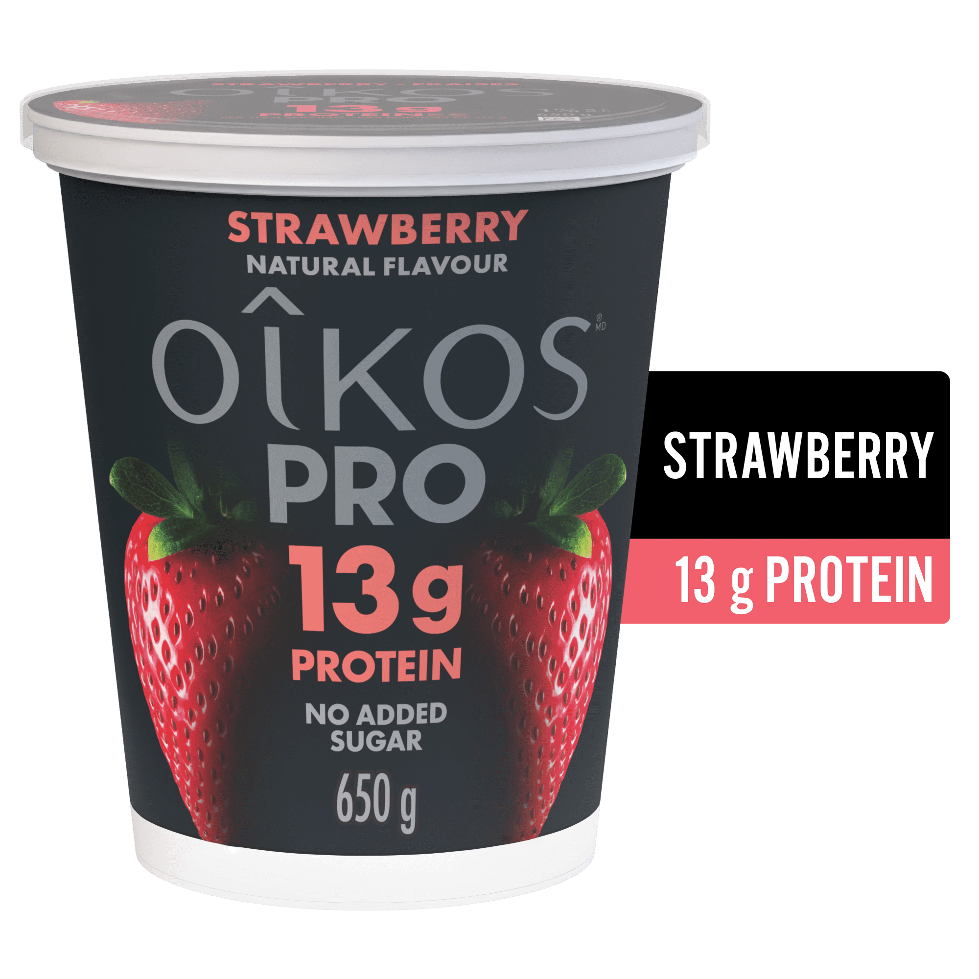 Click here for Oikos Pro Yogurt  Strawberry  High Protein 650g prices