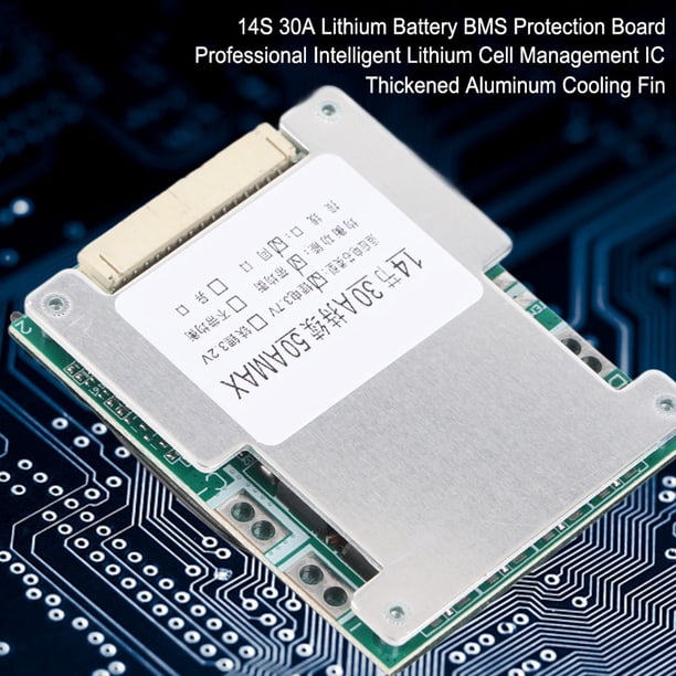 3S, 12V 30A Board BMS PCB Board with Balance Charging for 3.6V, 7.4V ...