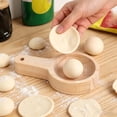 AuroraX Manual Wooden Tortilla Press Dough Press for Wrappers Smooth ...