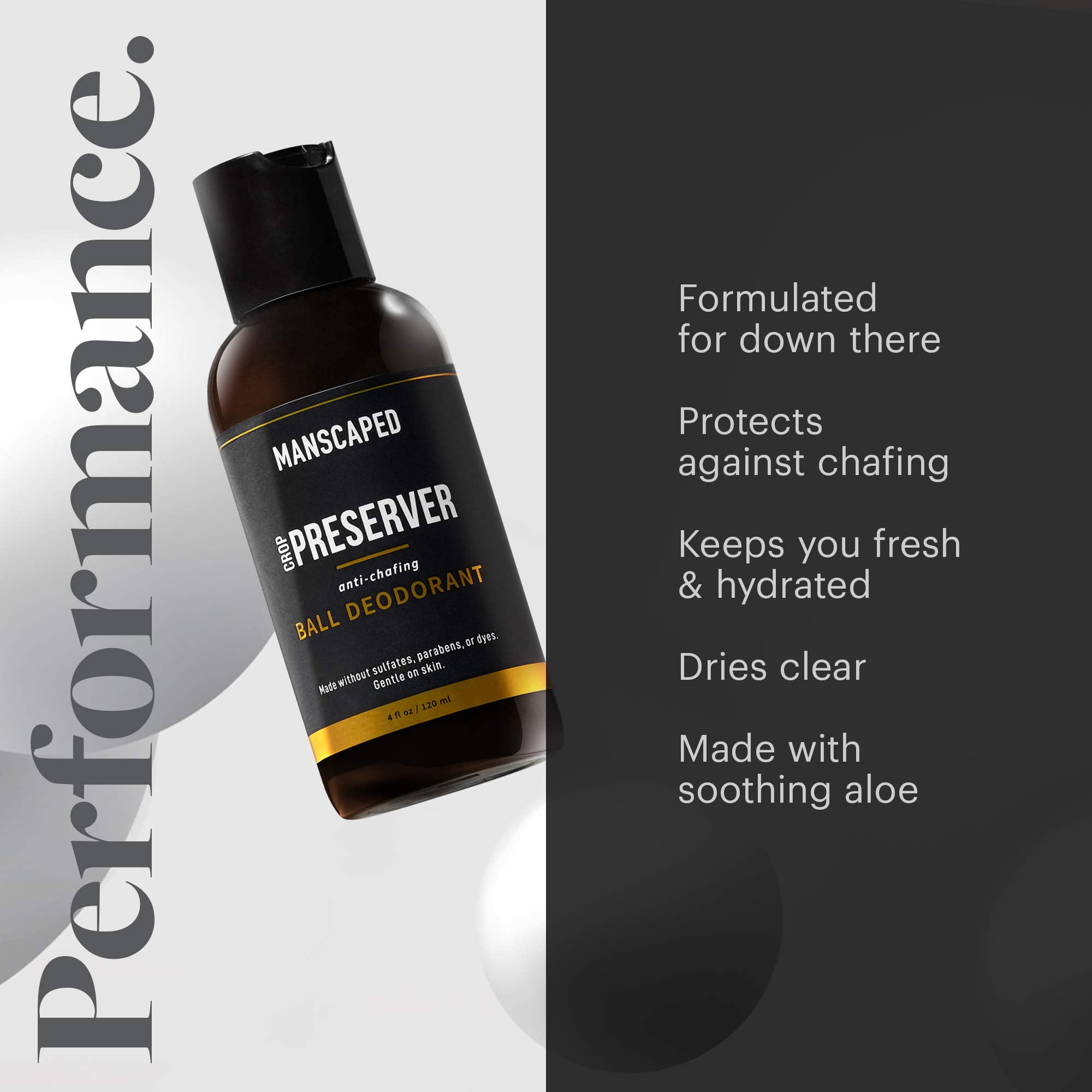 Buy MANSCAPED The Crop Preserver, Anti-Chafing Men's Ball Deodorant ...