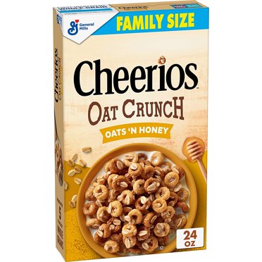 Cheerios Honey Nut, Heart Healthy Large Groceries Food, Breakfast ...