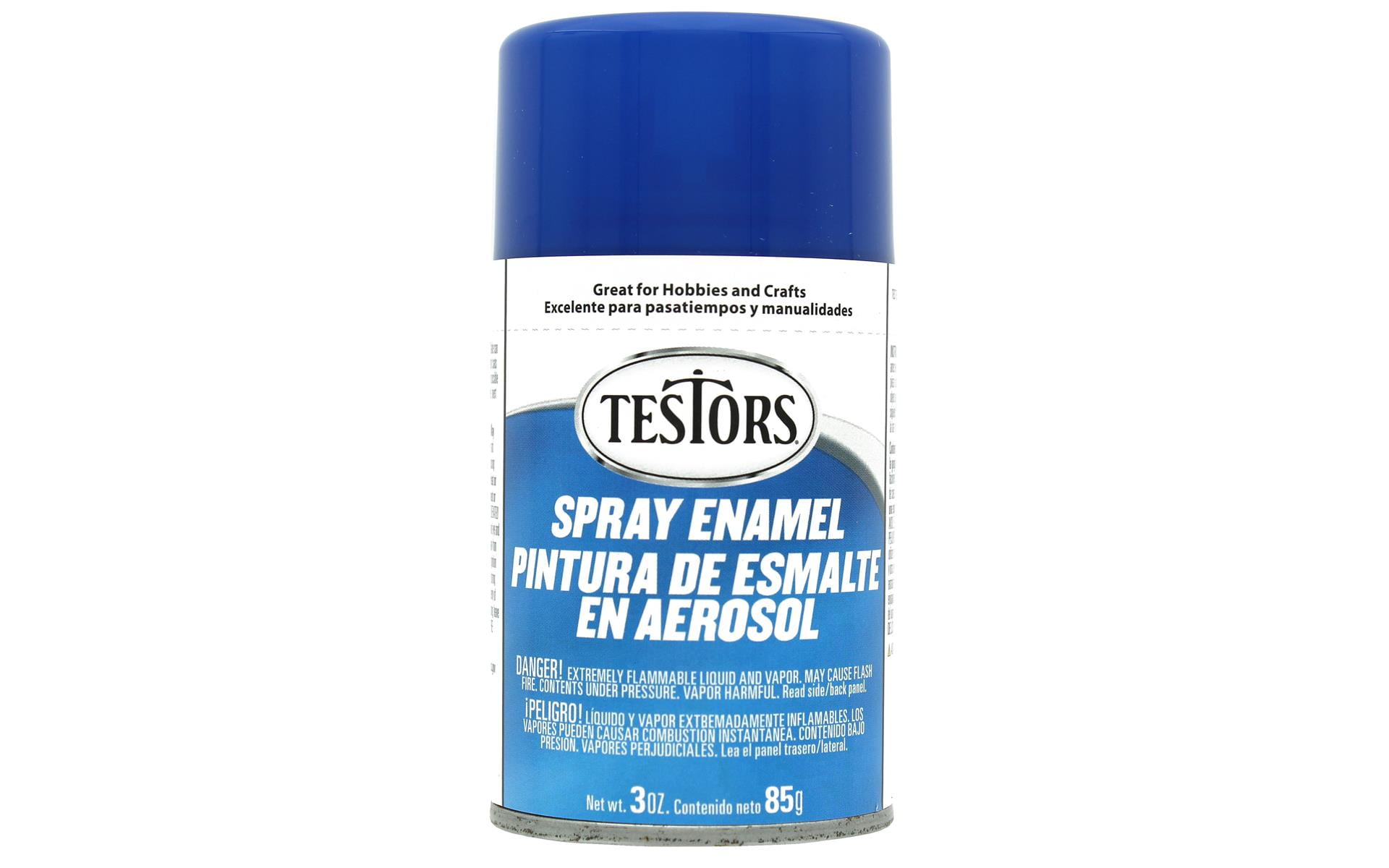 Testors Enamel Spray Paint Gloss Dark Blue 3oz - Walmart.com