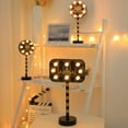 Tnobhg LED Night Lamp with Stable Base Creative Shape Flicker Free Eye ...