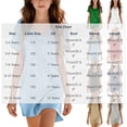 CHEEREAM T Shirt Dress For Girls Short Sleeve V Neck Loose Fit Dress ...