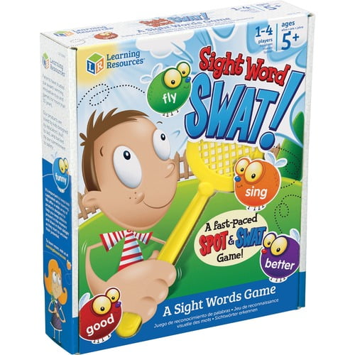 Learning Resources Sight Words Swat! A Sight Words Game - Learning ...